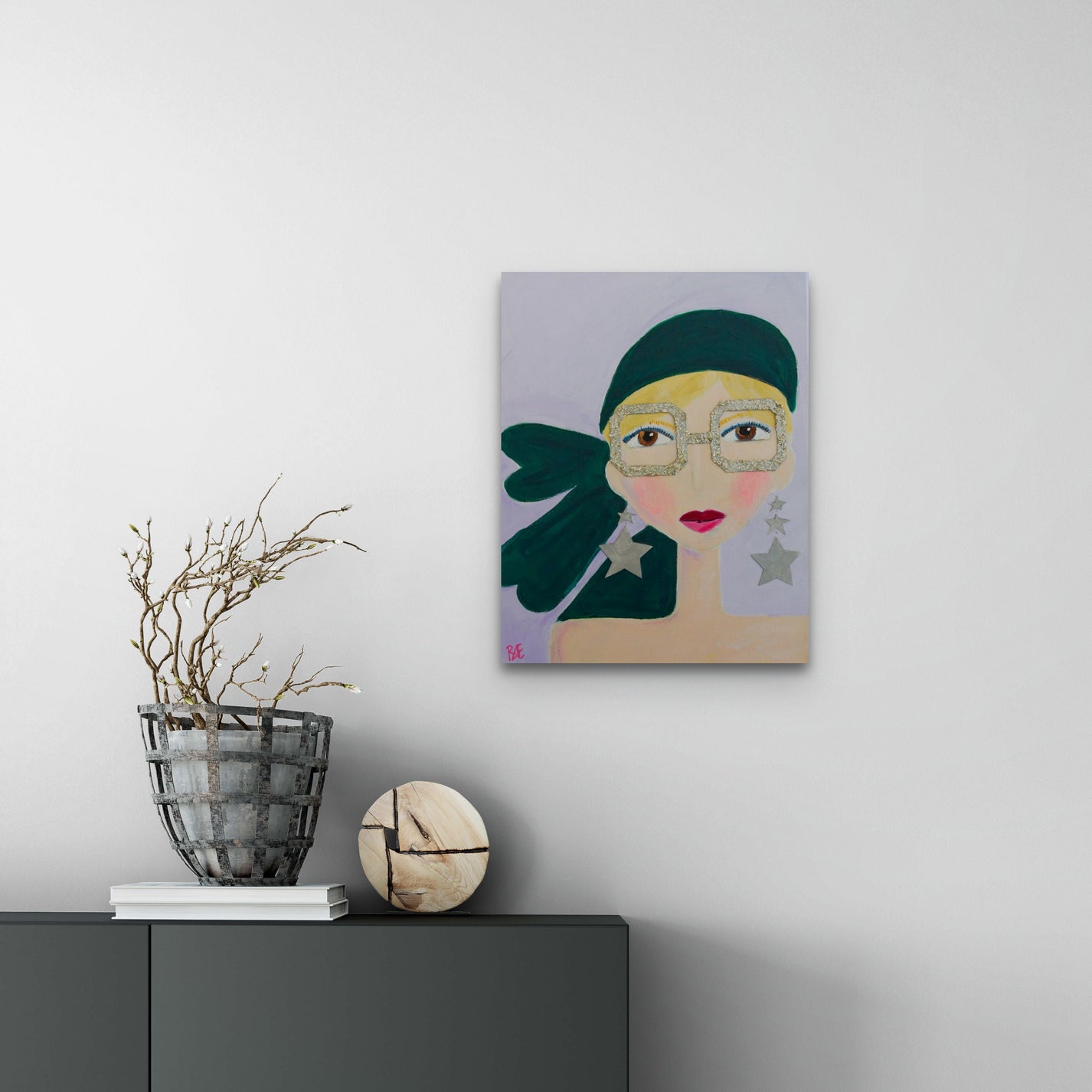 Gretchen - Original Mixed Media on Gallery-Wrapped Canvas – Bridget ...